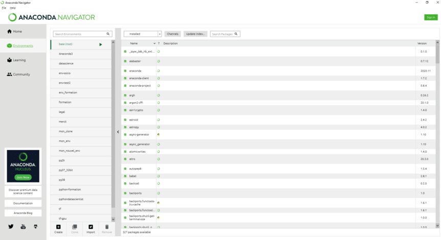 Installer Anaconda pour python pour vos projets data - Stat4decision